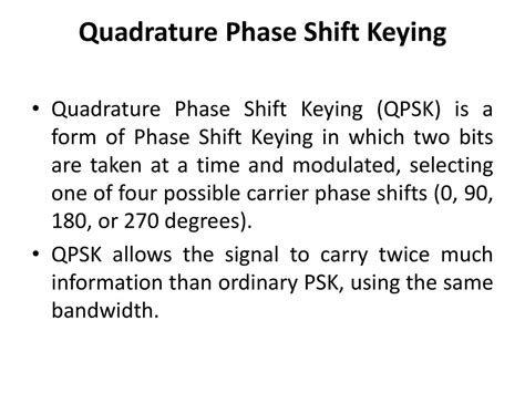 Qpsk Ppt Download