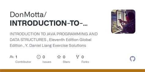 github donmotta introduction to java programming and data structures