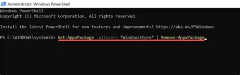 how to reinstall microsoft store in windows