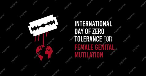 Premium Vector International Day Of Zero Tolerance For Female Genital