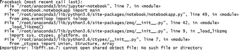 importerror libffi so 7 cannot open shared object file no such file