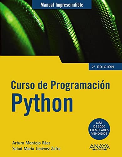 libro curso de programación python manuales imprescindibles de arturo