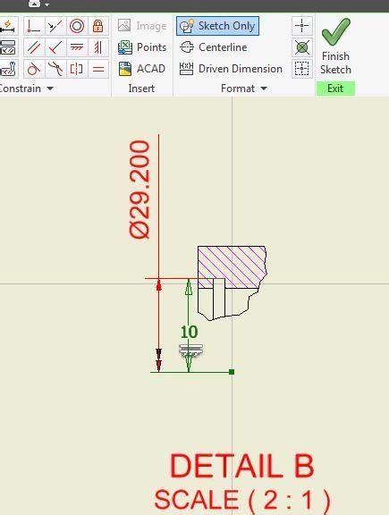 solved detail view diameter autodesk community