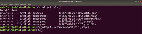 hadoop hdfs commands with examples and usage dataflair
