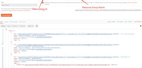 c how to request a microsoft azure resource using a access token in