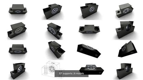 Ef Supports 3d Model Collection Cgtrader