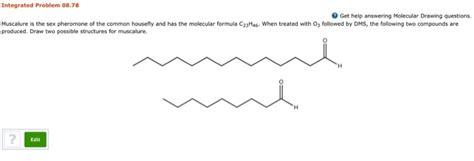 solved muscalure is the sex pheromone of the common housefly