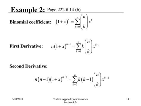 Ppt Binomial Identities Powerpoint Presentation Id 216960