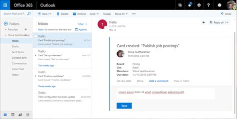 what are actionable messages in office 365 outlook developer