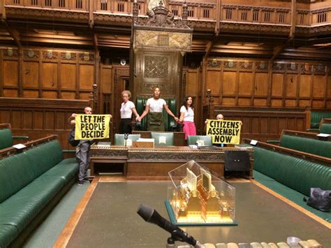 Six Arrested After Extinction Rebellion Protest Inside British