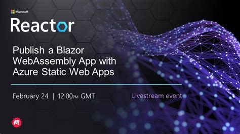awesome publish a blazor webassembly app with azure static