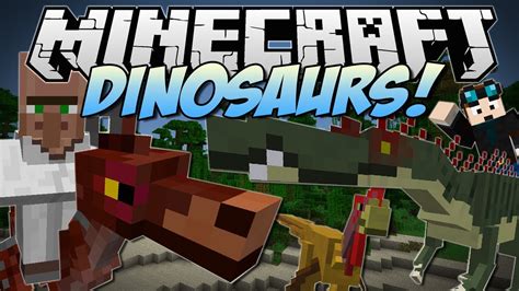 Minecraft Dinosaurs Enter The Jurassic Dimension Mod Showcase