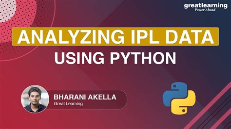Analyzing Ipl Data Using Python Python Projects Python For