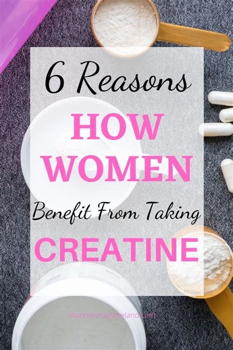 6 Reasons How Women Could Benefit From Taking Creatine Shannon Marie