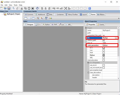 wxpythonのguiデザイナーwxformbuilderを使ってみる naonaorange s blog