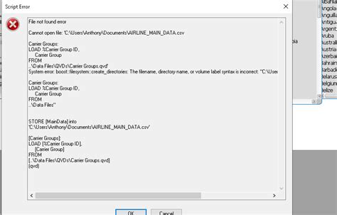 file not found error cannot open file qlik community 1650440