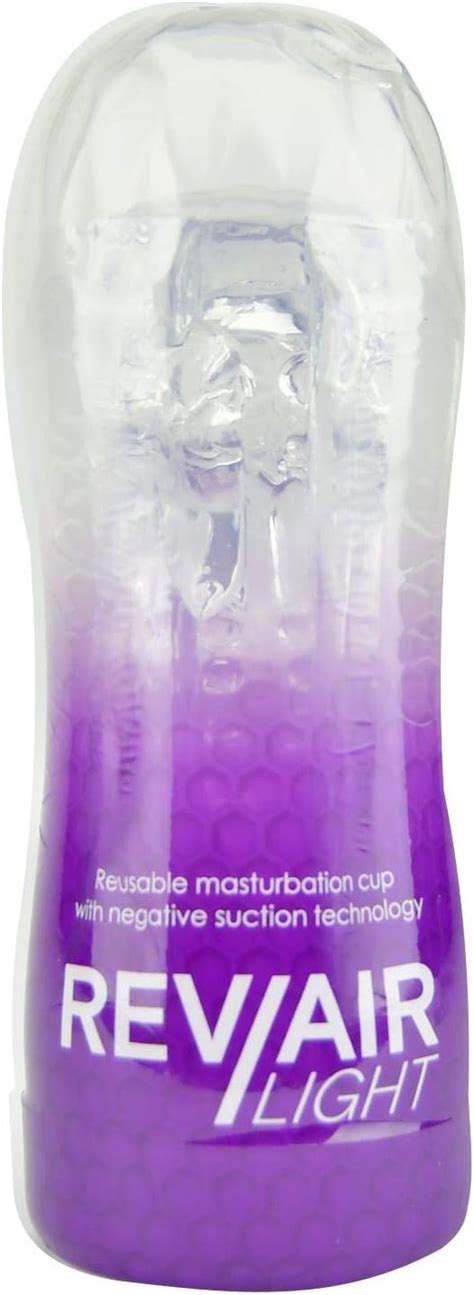Rev Male Sex Toys Light Reusable Masturbation Cup Air Tech Masturbation