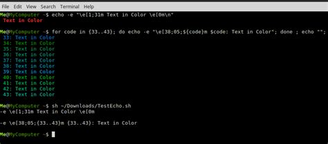 bash why echo with option e behave differently in command line vs