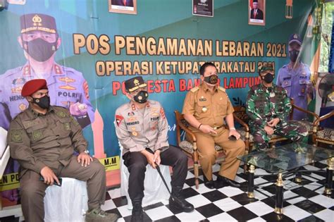 Danrem 043 Gatam Bersama Forkopimda Provinsi Lampung Tinjau Titik