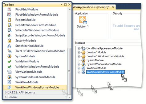 workflow design basics expressapp framework devexpress documentation