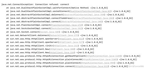 connectexception connection refused connect csdn博客