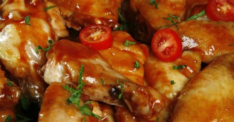 Alitas De Pollo Con Miel Y Limón Receta De Niurka Recipe Chicken