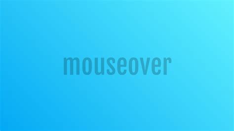 mouseover to animation with css