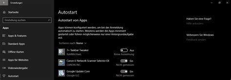 anwendungen im windows 10 autostart über windows einstellungen