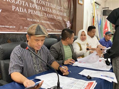 Kpu Tetapkan 749 Caleg Berebut 50 Kursi Dprd Makassar
