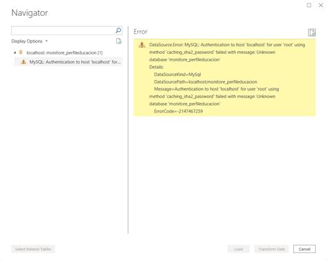 solved cannot connect to mysql database microsoft power bi community