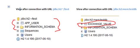 database why are added tables from java not visible when