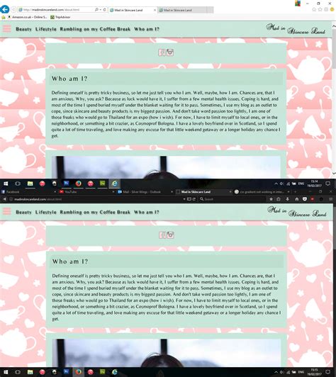html css gradient not working properly in internet