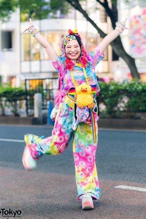 Colorful Kawaii Harajuku Street Style Rainbow