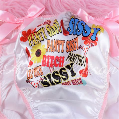 Sissy Satin Panties Shiny Wetlook Humiliation Naughty Mens String