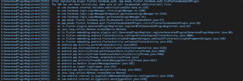 dart flutter no such module fbsdkcorekit error stack overflow