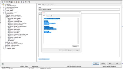 solved flanged ductile iron pipe systems autodesk community