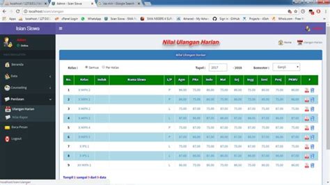source code sistem informasi database siswa berbasis codeigniter