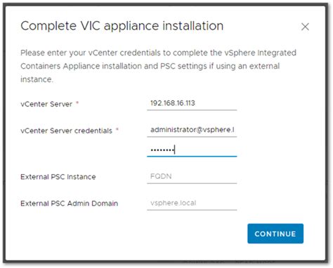 how to deploy containers using vsphere integrated containers