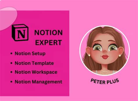 be notion expert design custom notion templates setup notion workspace
