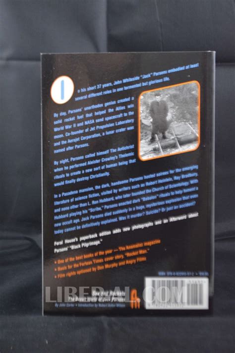 Sex And Rockets The Occult World Of Jack Parsons Liber