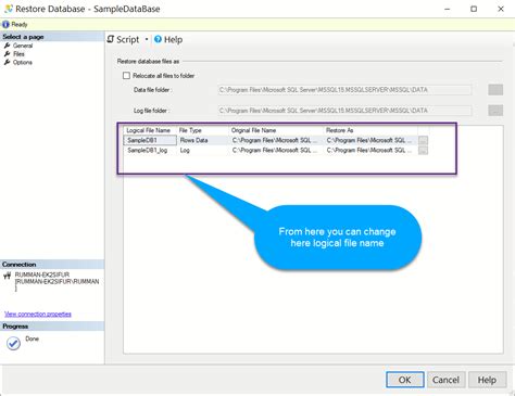 restore in sql server atnyla