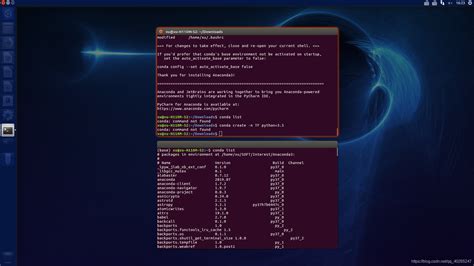 ubuntu下anaconda配置大全：安装、完全卸载、以及第三方包库的安装方法（加速）汇总