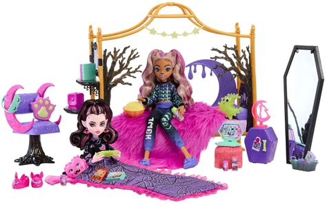 Monster High Creepover Party Doll Playset With Clawdeen Wolf