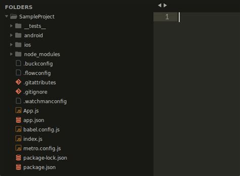react native folder structure code not working vs code setup hot sex