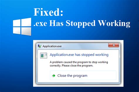 7 methods to exe has stopped working on windows 10