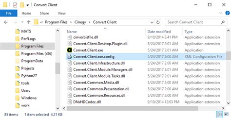 custom logger configuration cinegy open