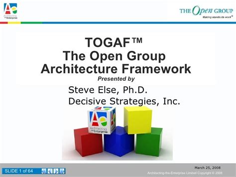understanding and applying the open group architecture framework tog…