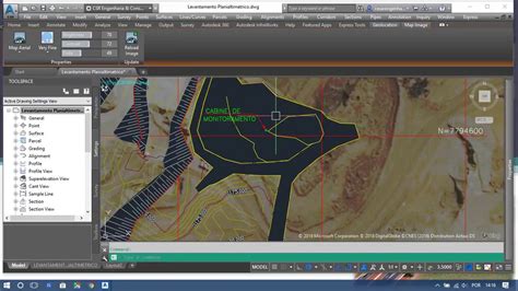 geolocation autocad civil 3d vetorizar imagem e isolar imagem