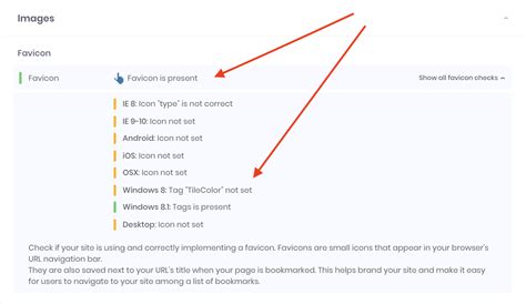 favicon checker test favicon ico on your website ᐈ