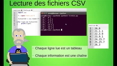 traitement des fichiers csv en langage python youtube